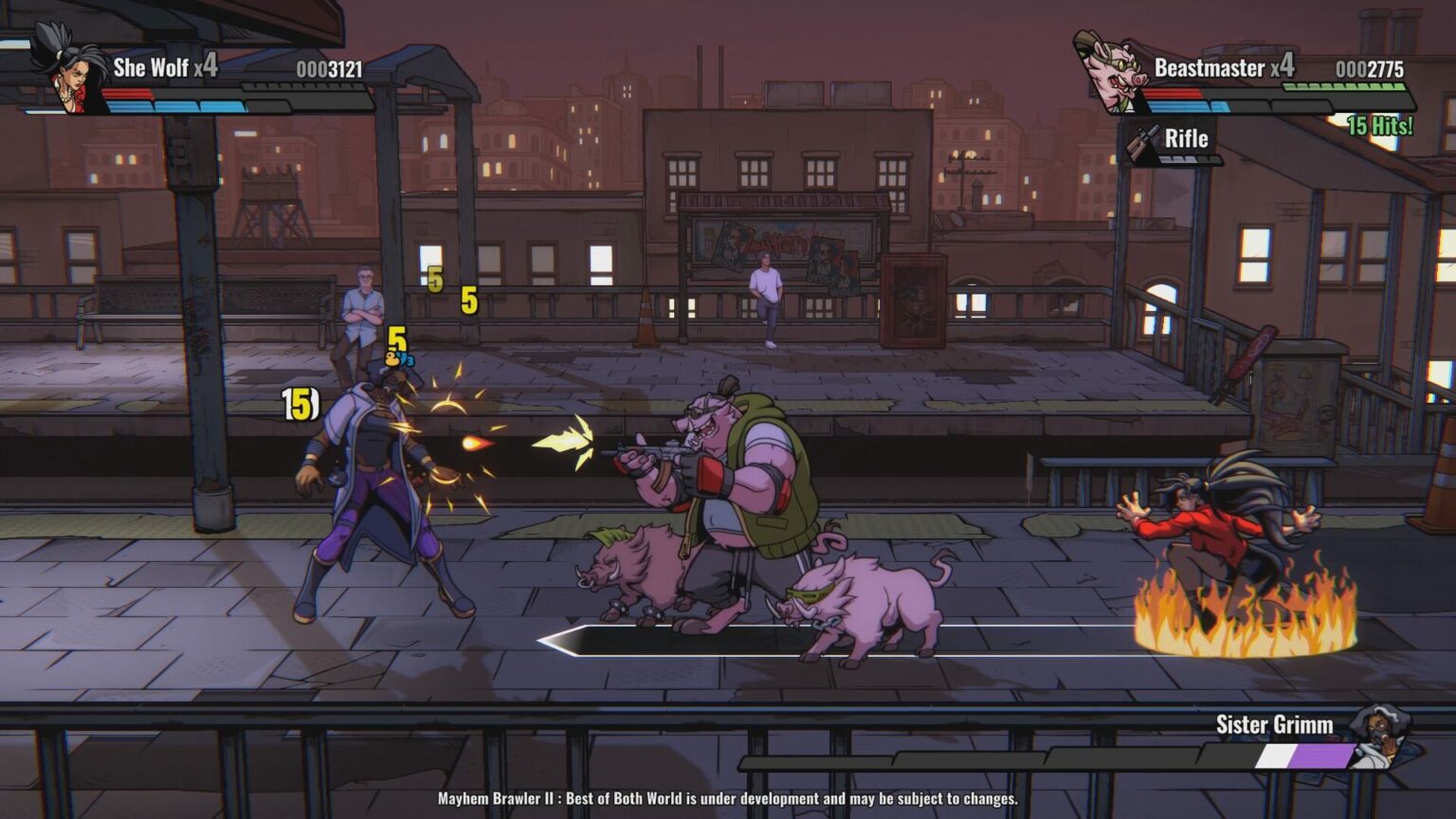 Mayhem Brawler II: Best of Both Worlds - Hero Concept